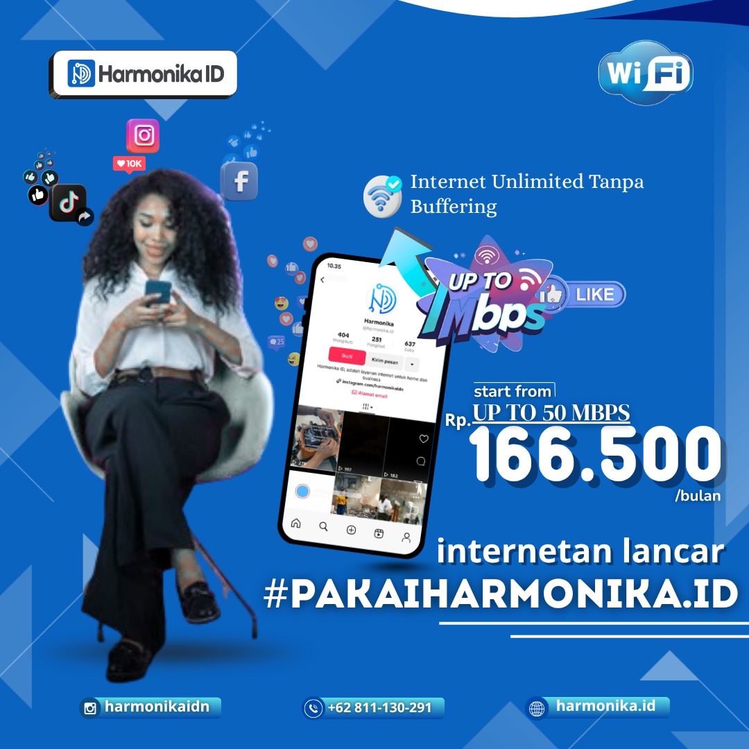 Harmonika ID Internet Murah Depok